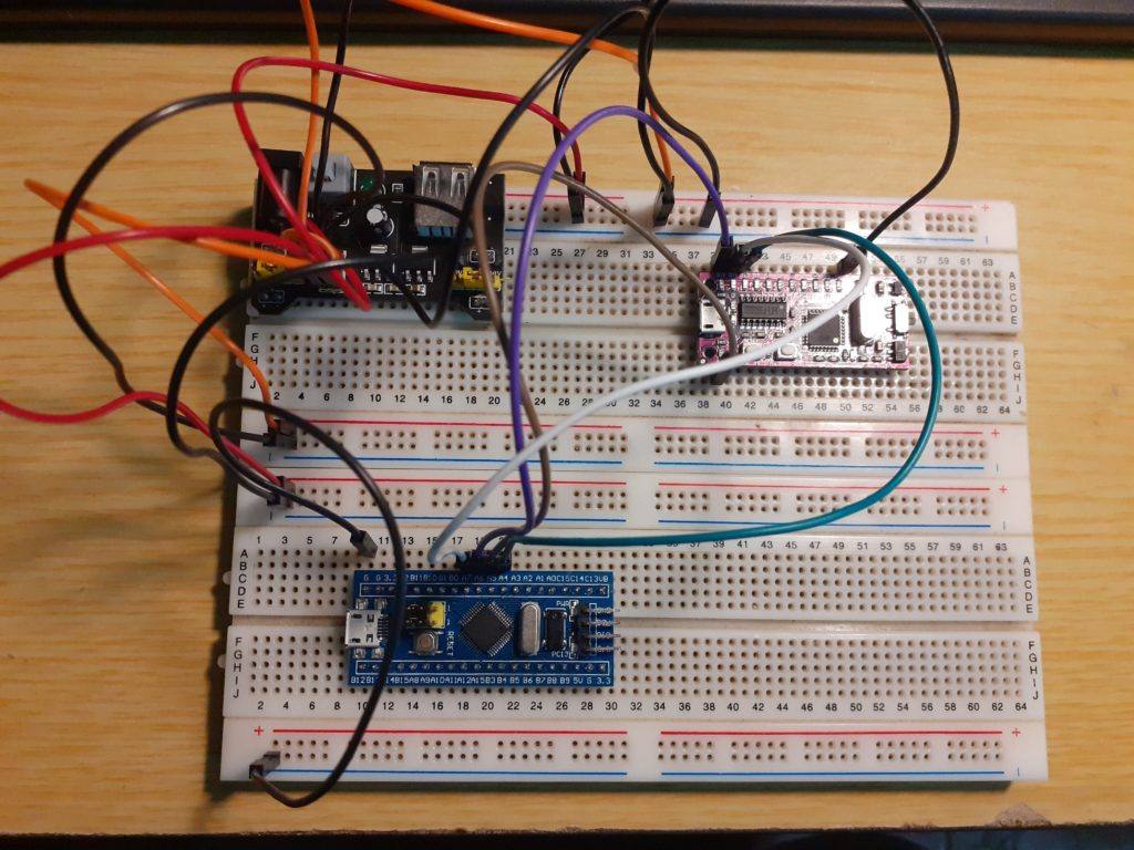 SPI between Maker Nano ( Arduino Nano Clone ) and STM32 “Blue Pill ...