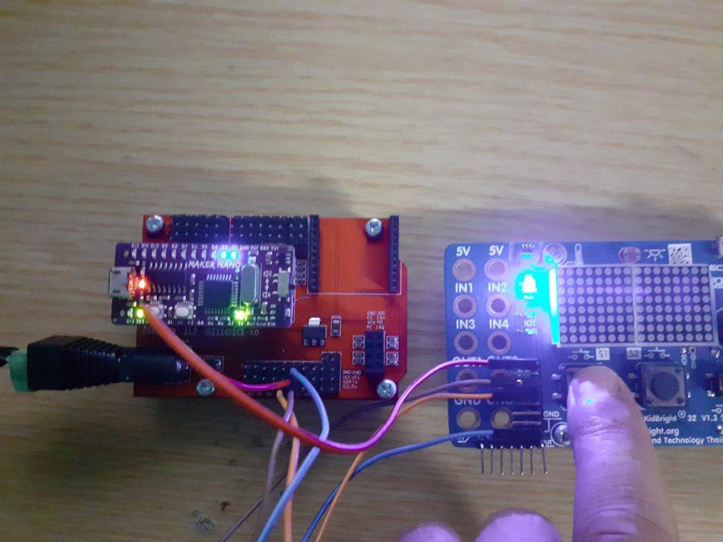 I2C between Maker Nano and Kid-Bright32 (Esp32) - Maker and IOT Ideas