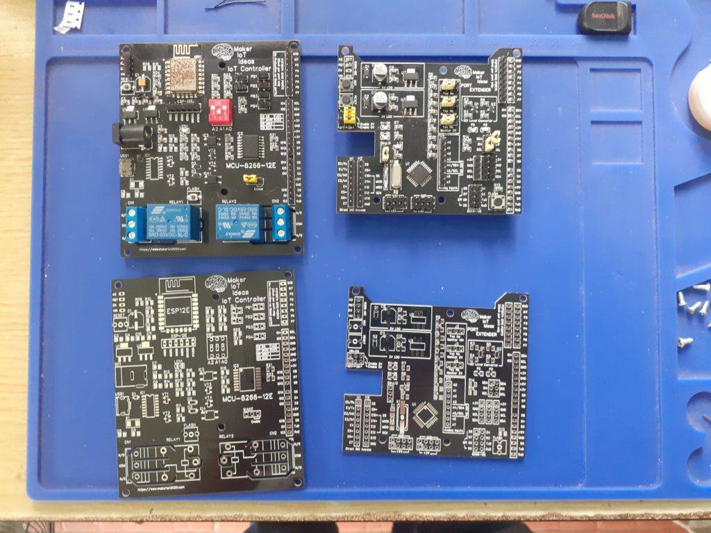 8266 12e Port Expander Card For The Mcu 8266 12e Iot Controller Share