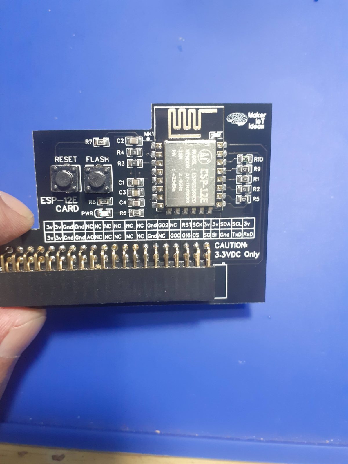 ESP-12E Card - Maker and IOT Ideas