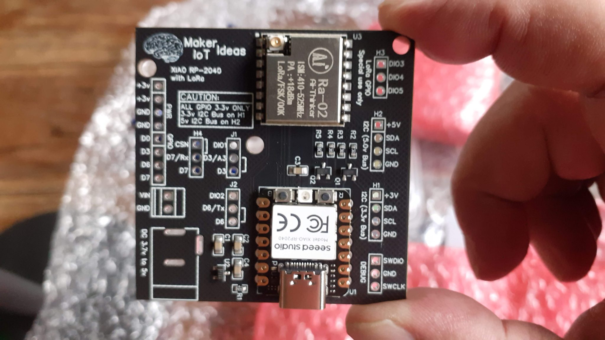 A versatile easy to use XIAO RP2040 LoRa Fusion - Maker and IOT Ideas