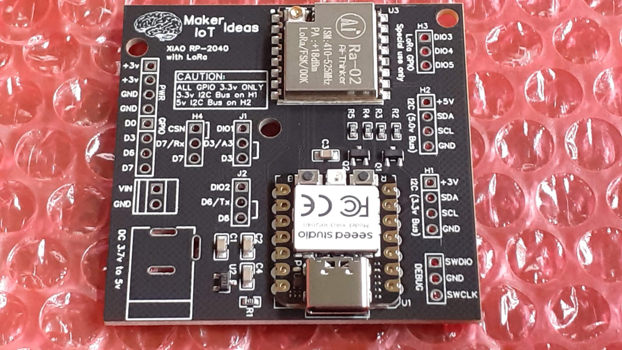 A versatile easy to use XIAO RP2040 LoRa Fusion - Maker and IOT Ideas