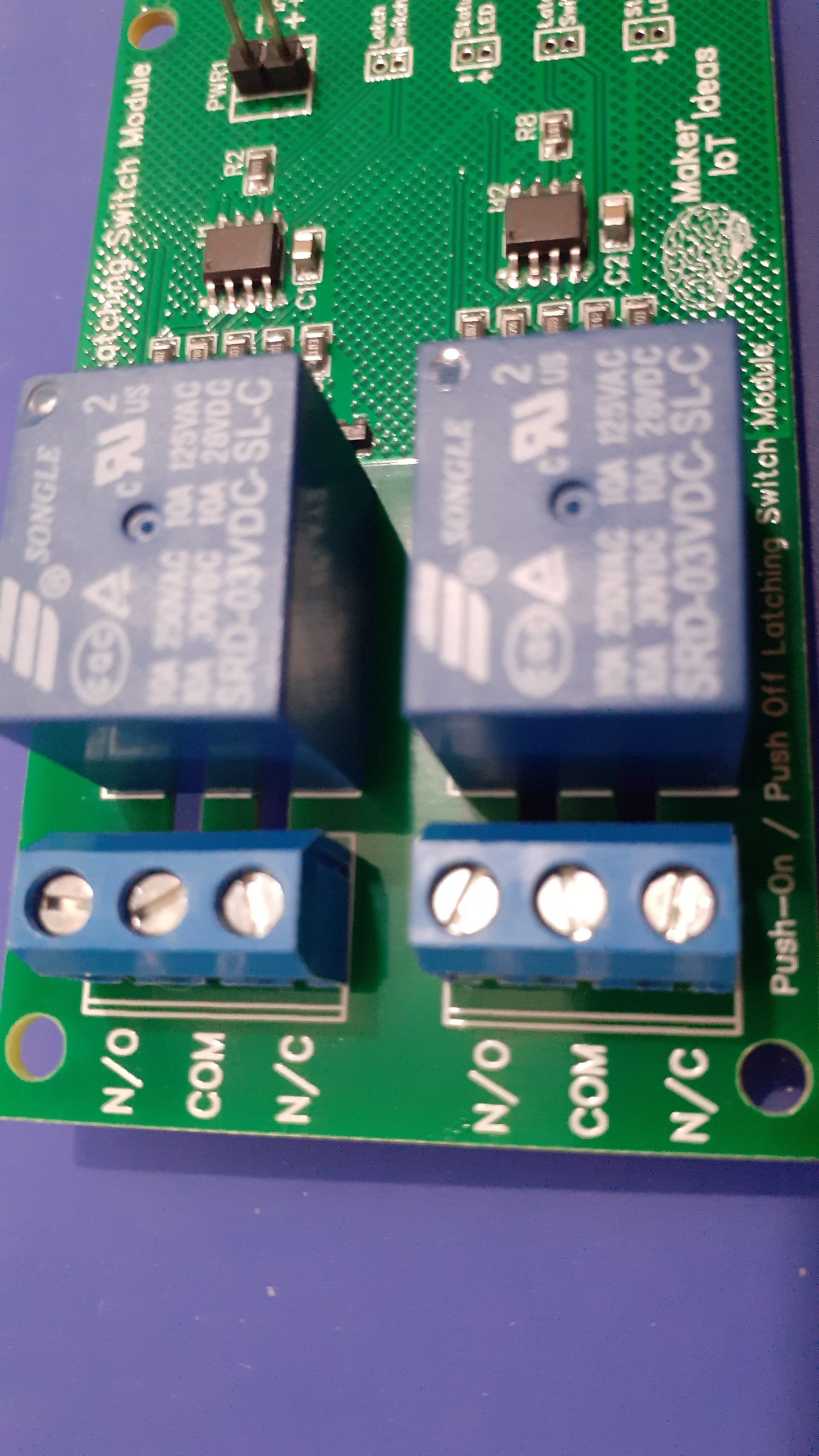 Dual 555 Latching Switch Module - Maker and IOT Ideas