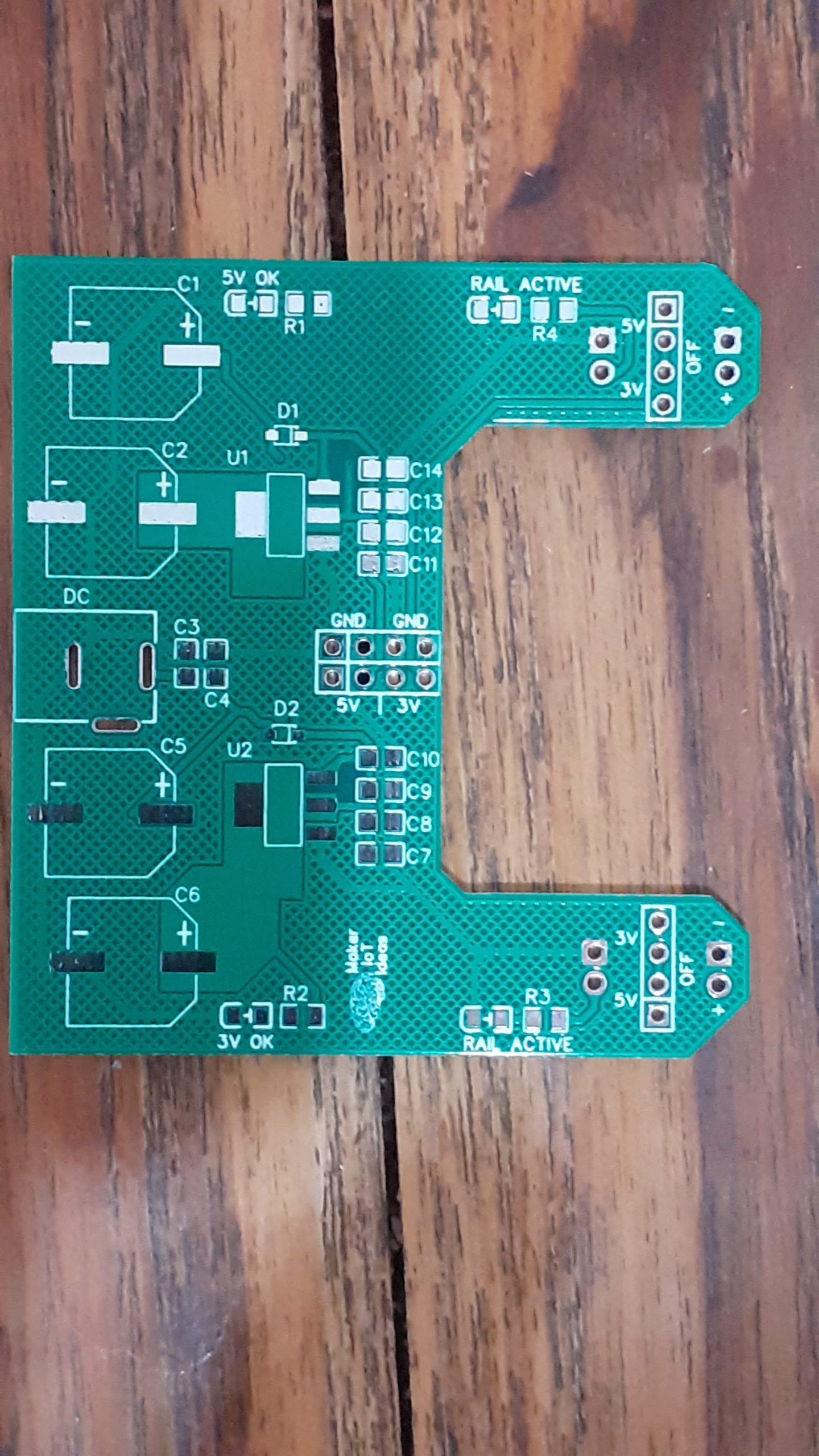 Breadboard Power Module – Custom designed - Maker and IOT Ideas