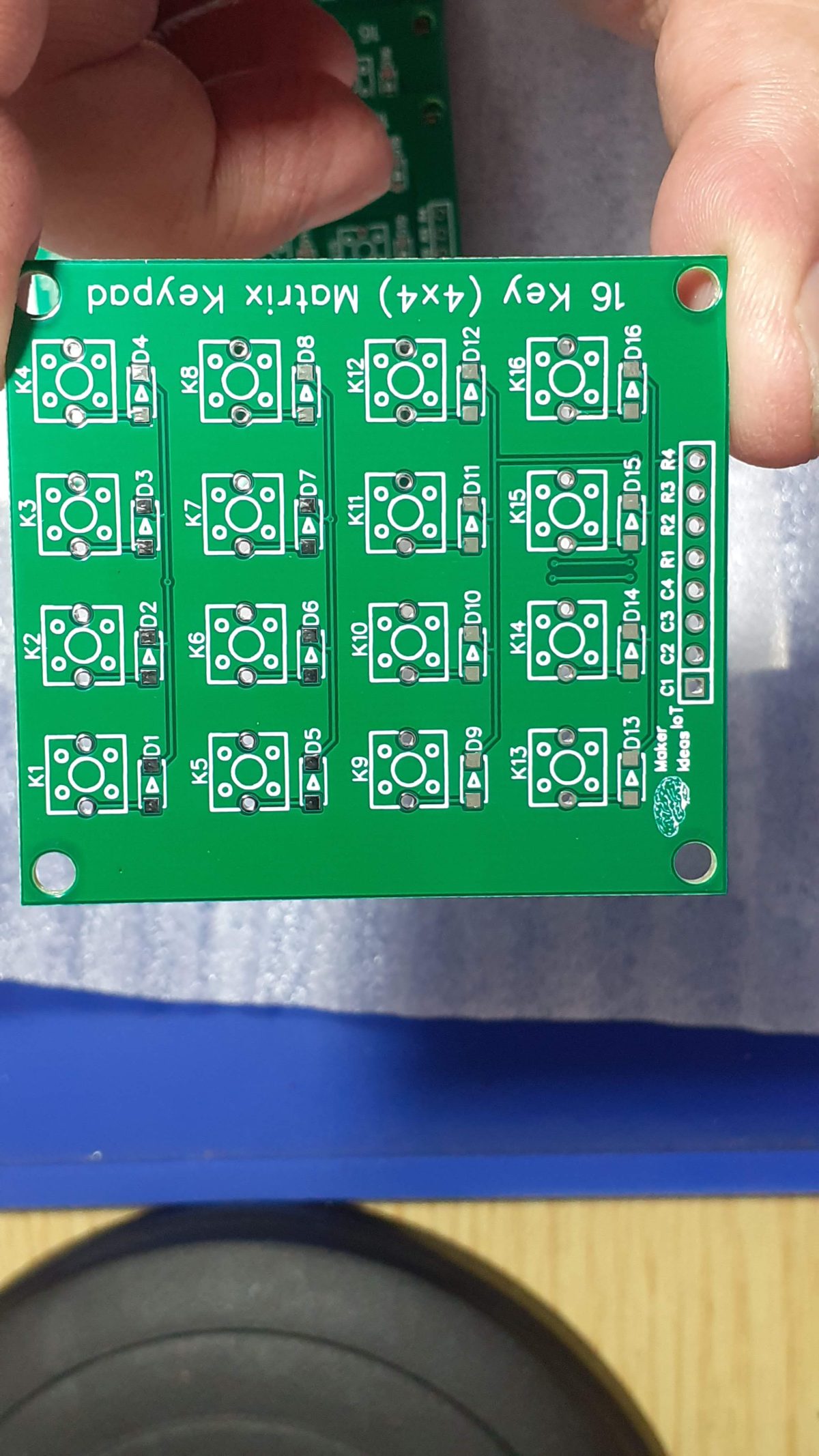 A Reliable Matrix Keypad - Maker and IOT Ideas