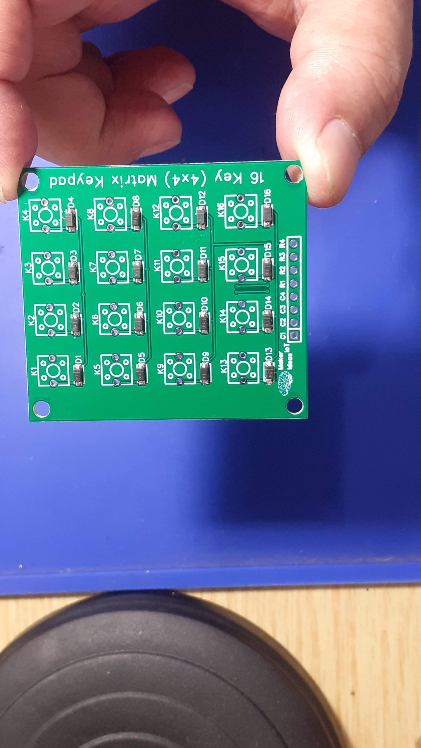 A Reliable Matrix Keypad - Maker and IOT Ideas